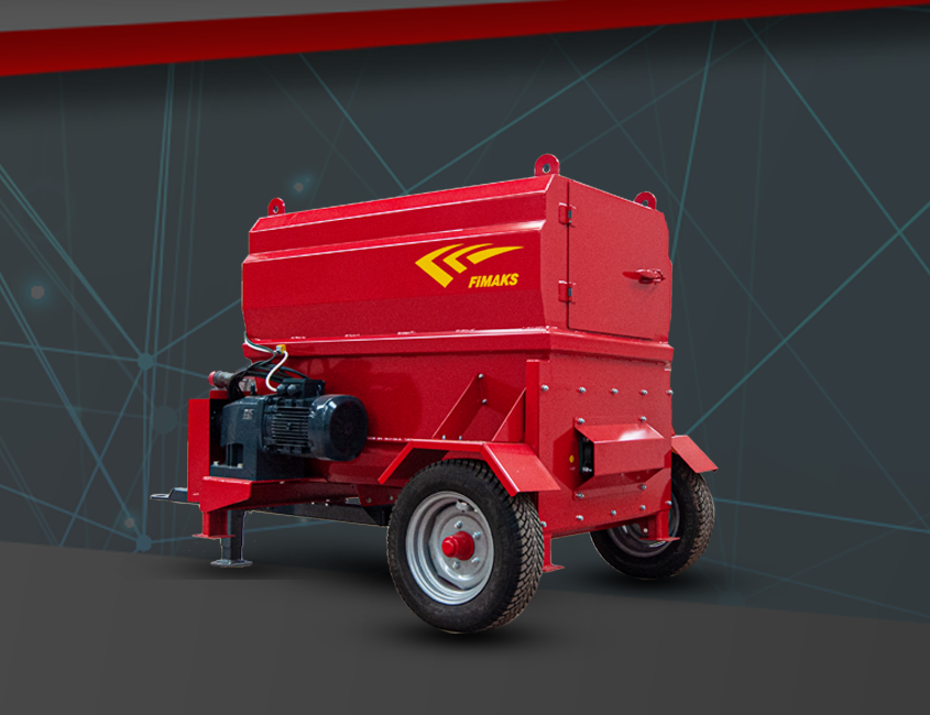 1.5 CUBIC METER DOUBLE AUGER HORIZONTAL MIXER FEEDERS » Fimaks Makina A.S.